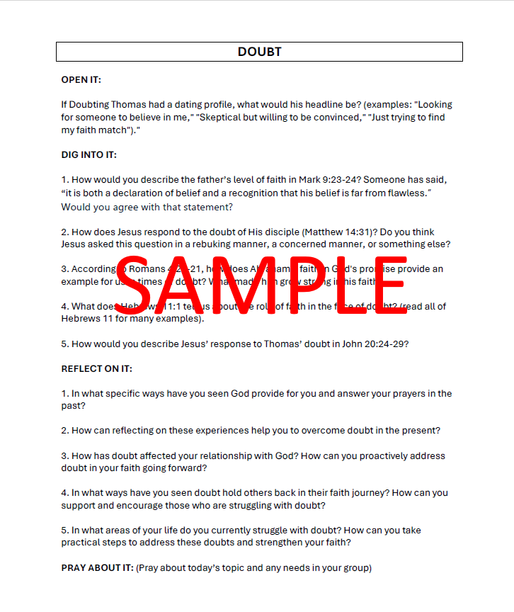 Deep Dive Topics -- 52 Instant Bible Studies for Small Groups – The ...