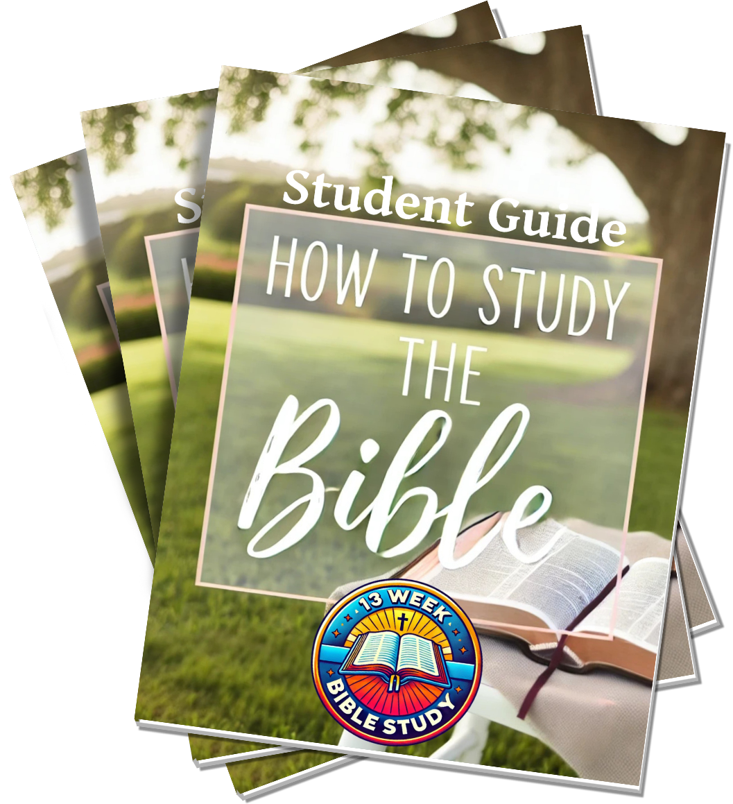 How to Study the Bible 13-Week Bible Study – The Pastor's Helper
