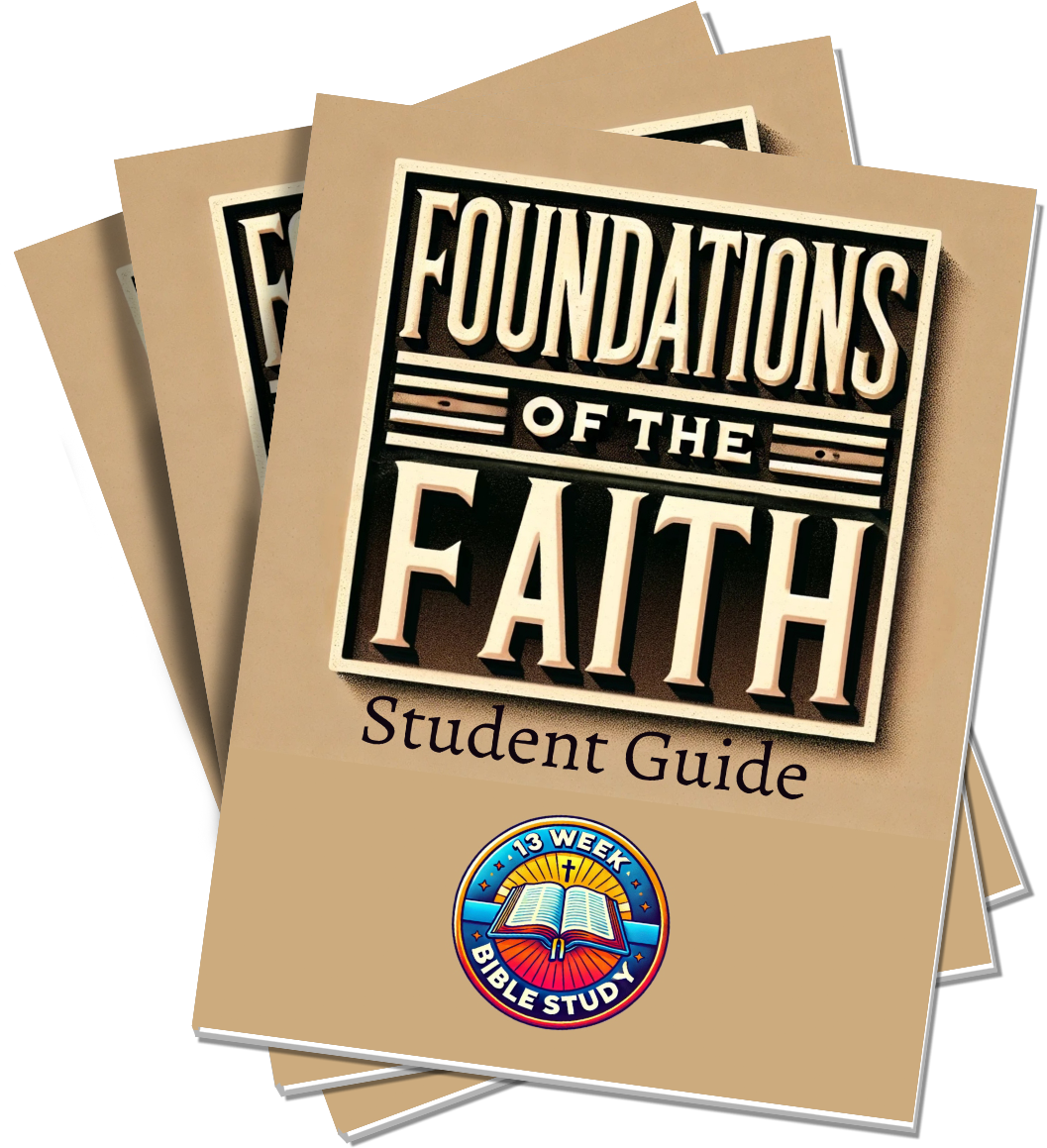 Foundations of the Faith 13-Week Bible Study – The Pastor's Helper