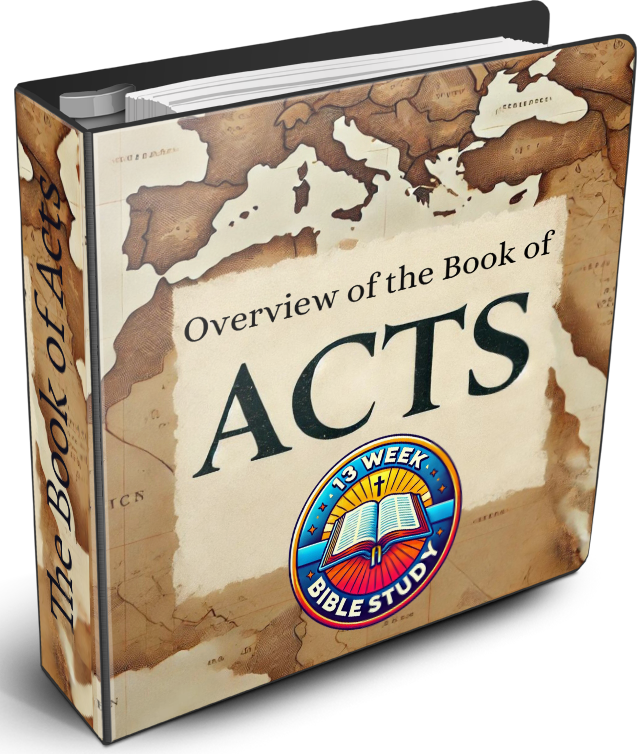 Overview of the Book of Acts 13-Week Bible Study – The Pastor's Helper